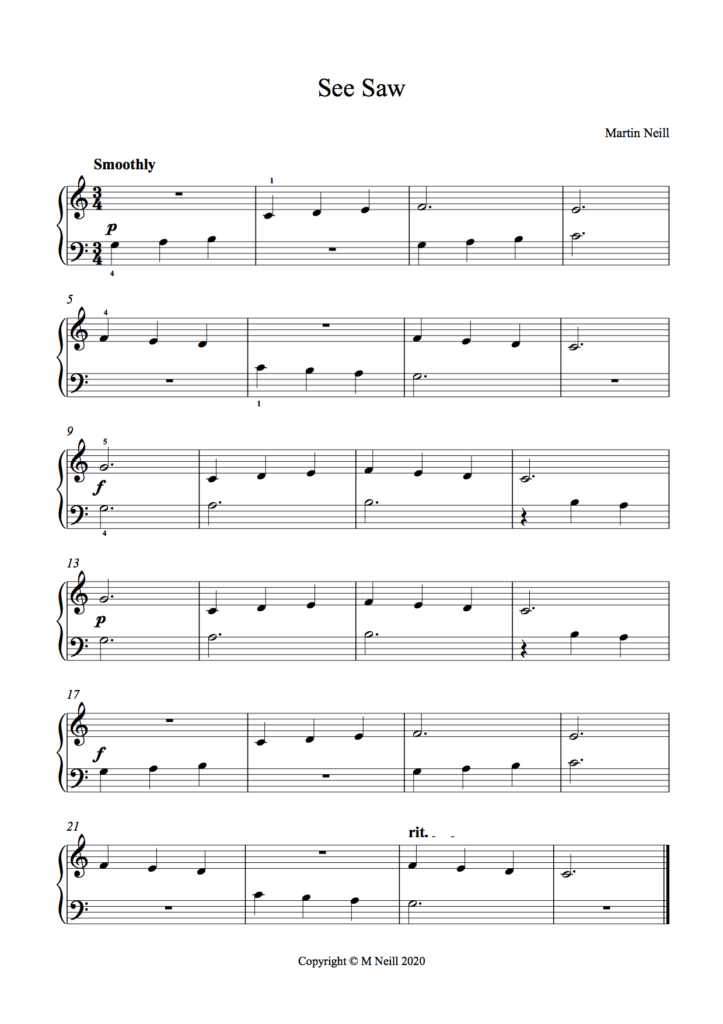 See Saw - PianoTunes