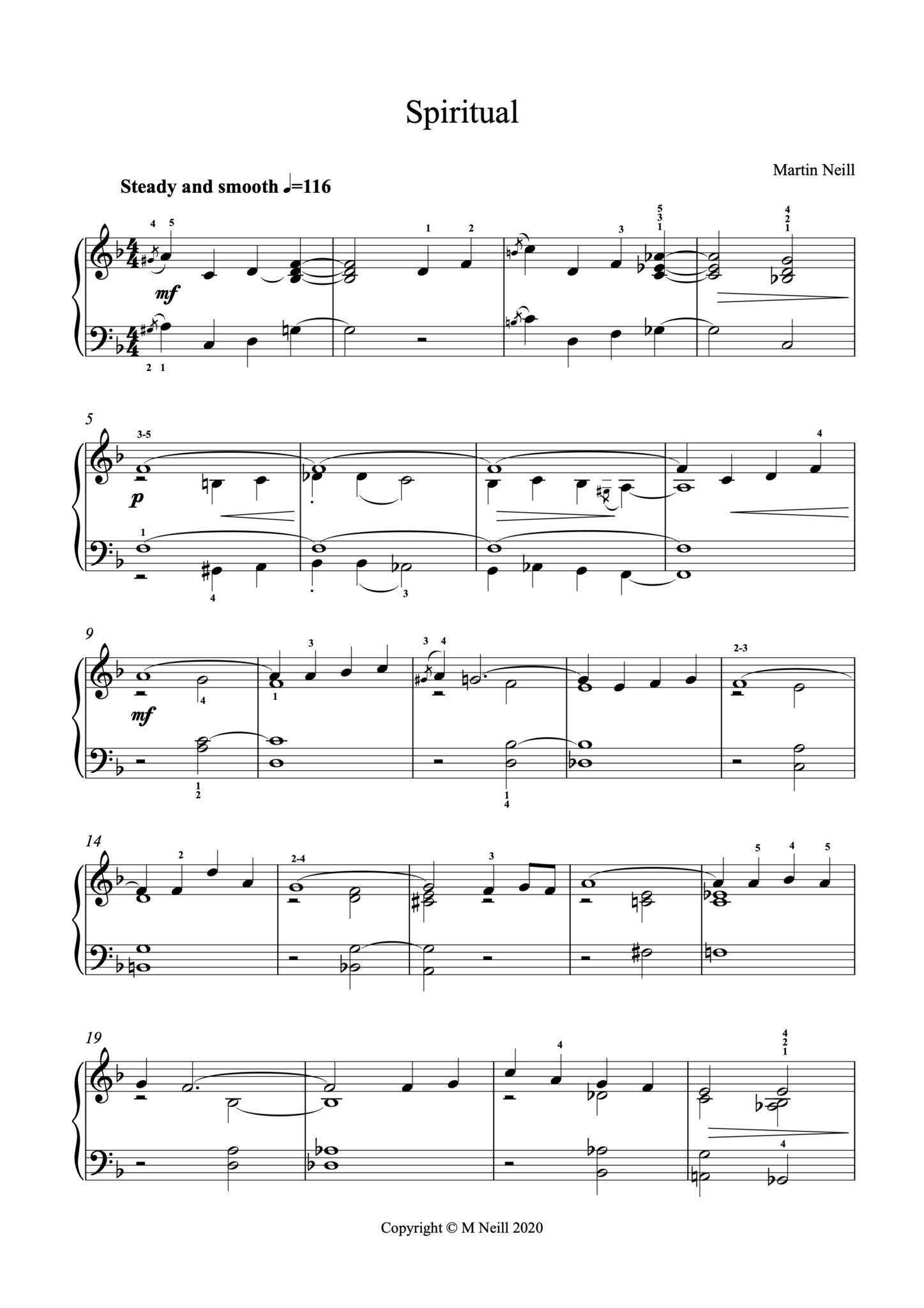 Spiritual - PianoTunes