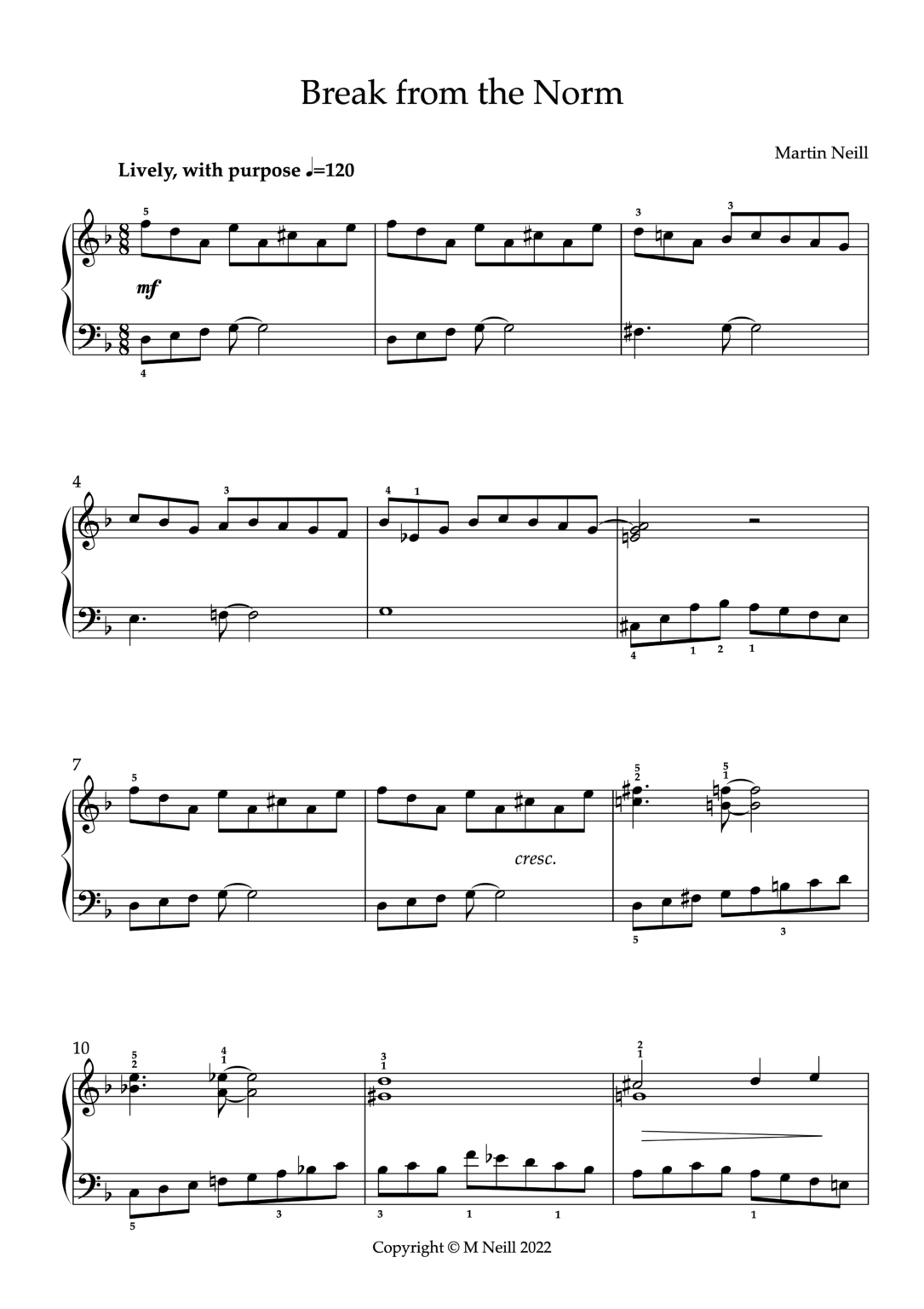 Break from the Norm - PianoTunes