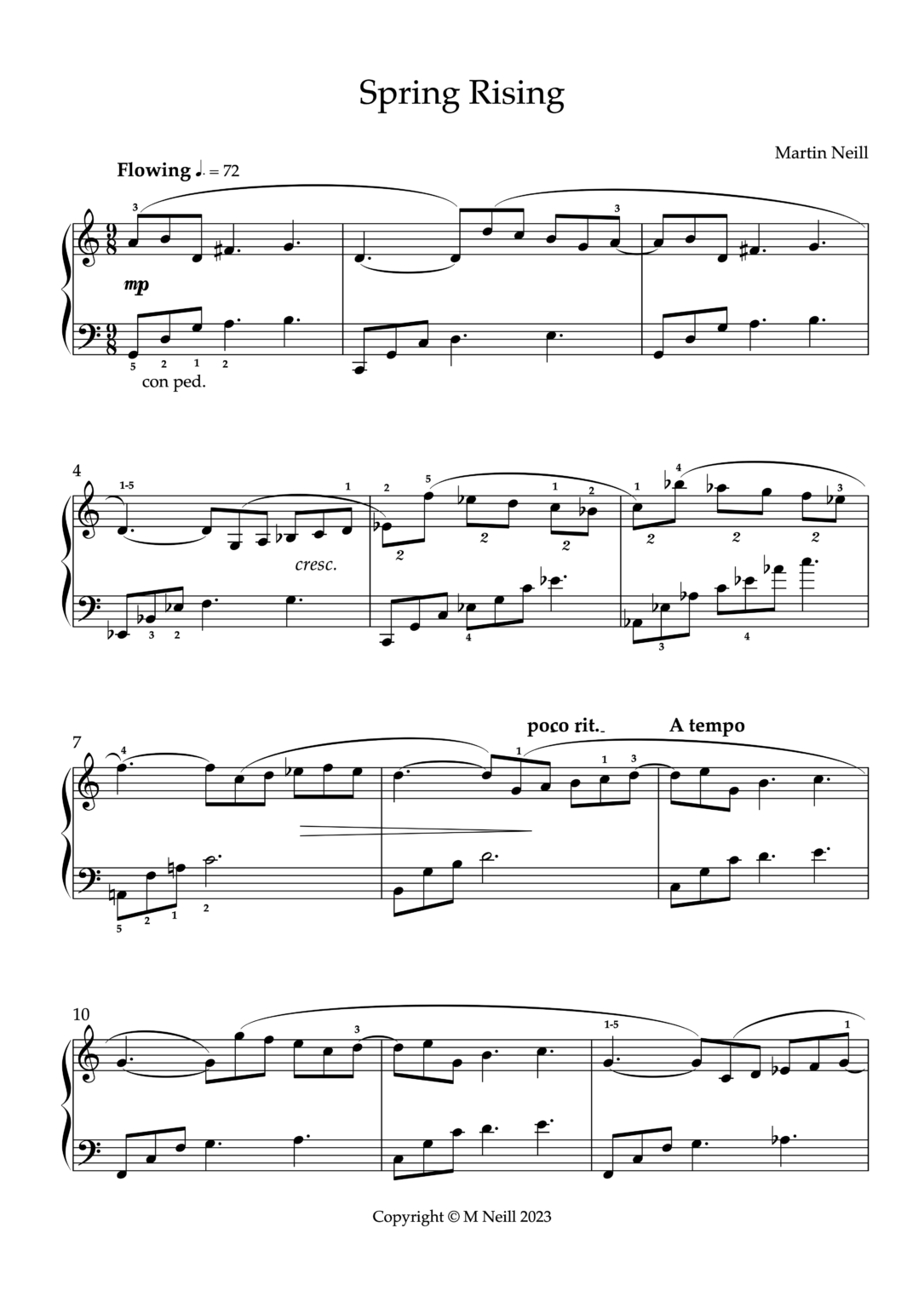 PianoTunes - free printable music and videos